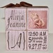 New Baby Blocks Baby Stats Blocks Baby Nursery Decor | Etsy