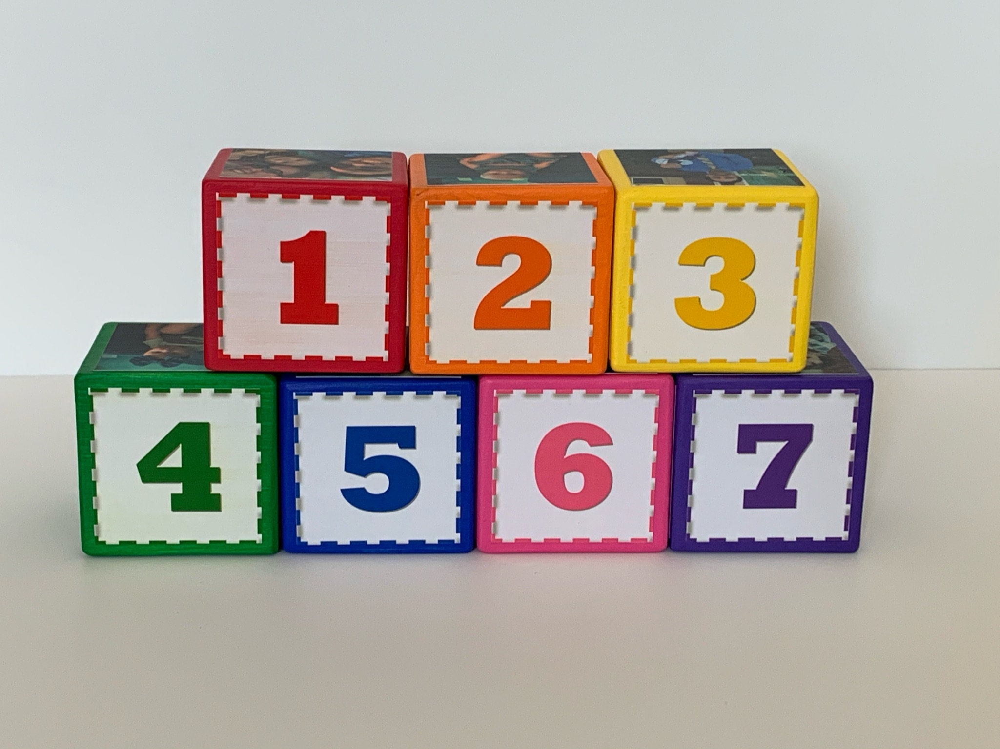 Personalized Learning Blocks-learning Toys-personalized Wooden | Etsy