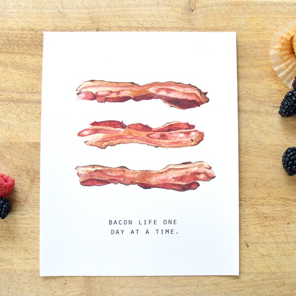Bacon Art - Etsy