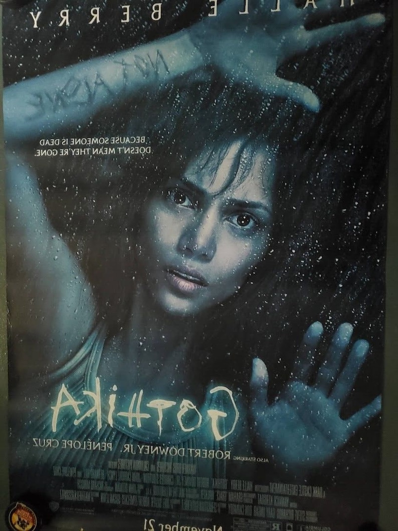 2003 GOTHIKA Original 27x40 Double Sided Movie Poster HALLE BERRY Robert Downey - Etsy