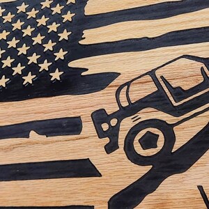 Jeep American Flag - Etsy