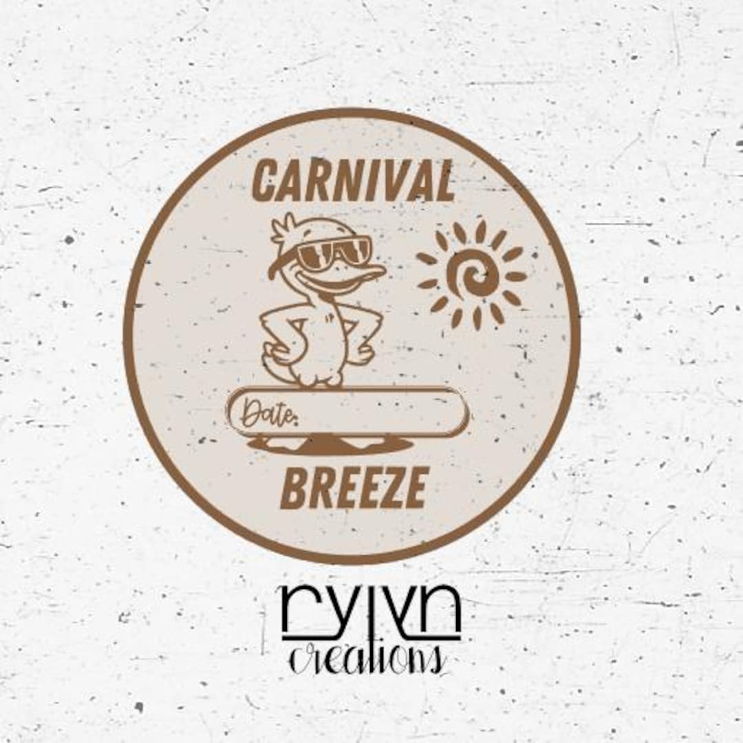 Carnival Cruise Duck Token - Digital File Only! - Etsy