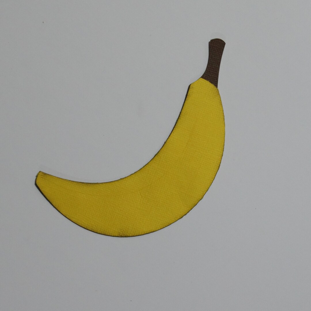 Banana Die Cut - Etsy