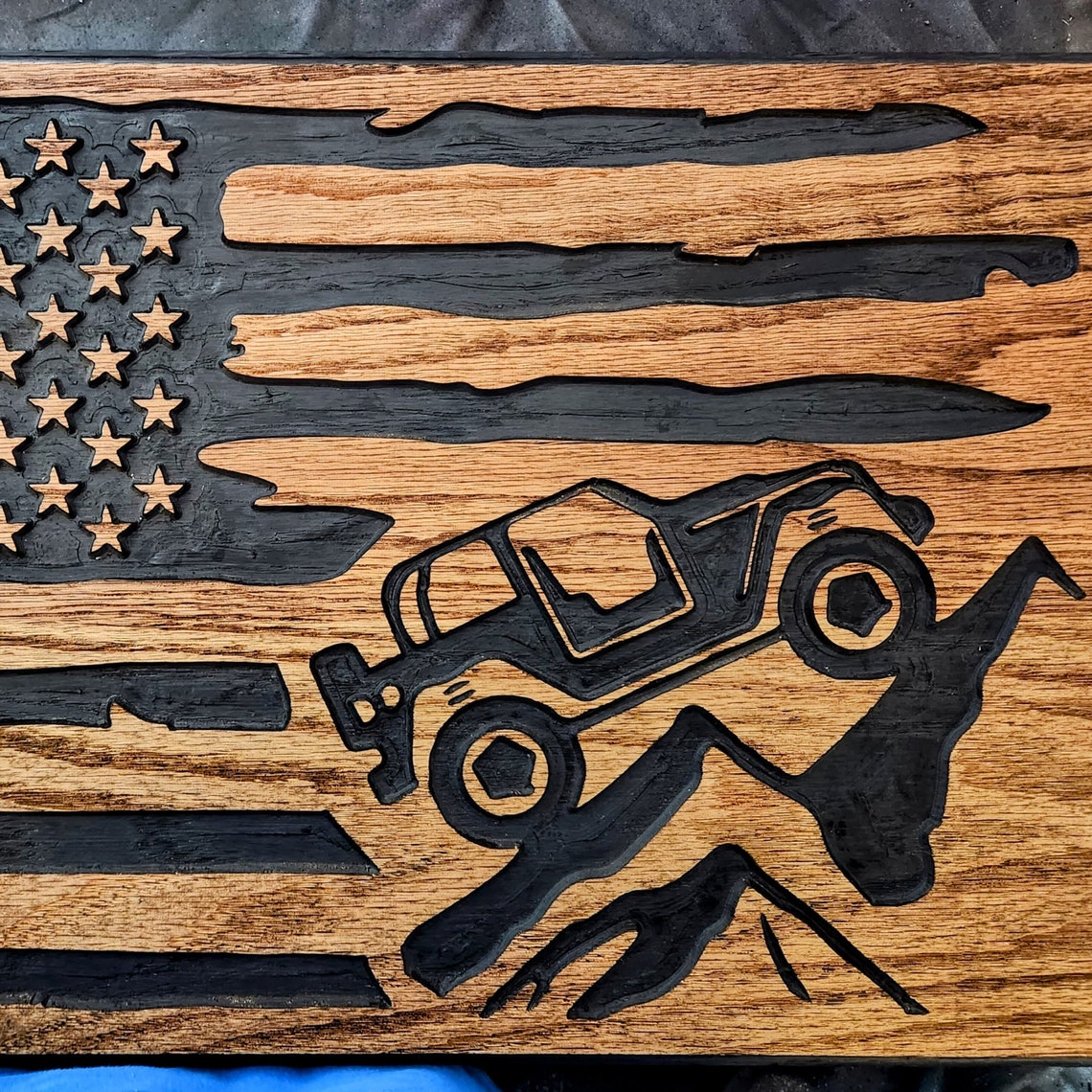 Jeep American Flag - Etsy
