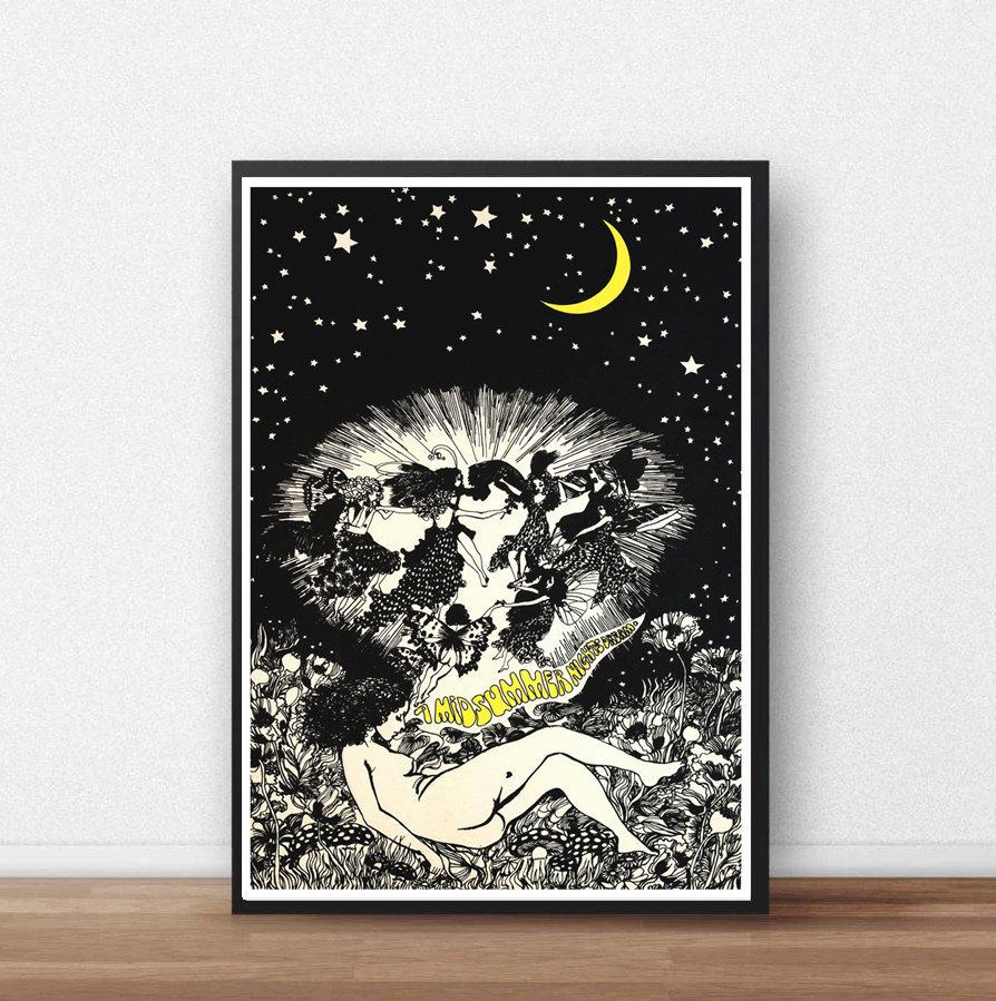 A Midsummer Night's Dream Illustration / William Shakespeare ...