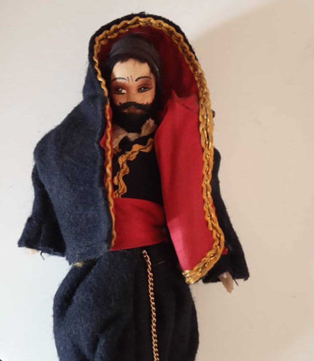 Vintage Handmade Cretan Doll: Greek Folklore Costume (18cm) - Etsy