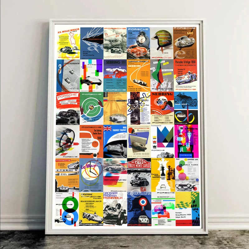 Racing Poster - Etsy