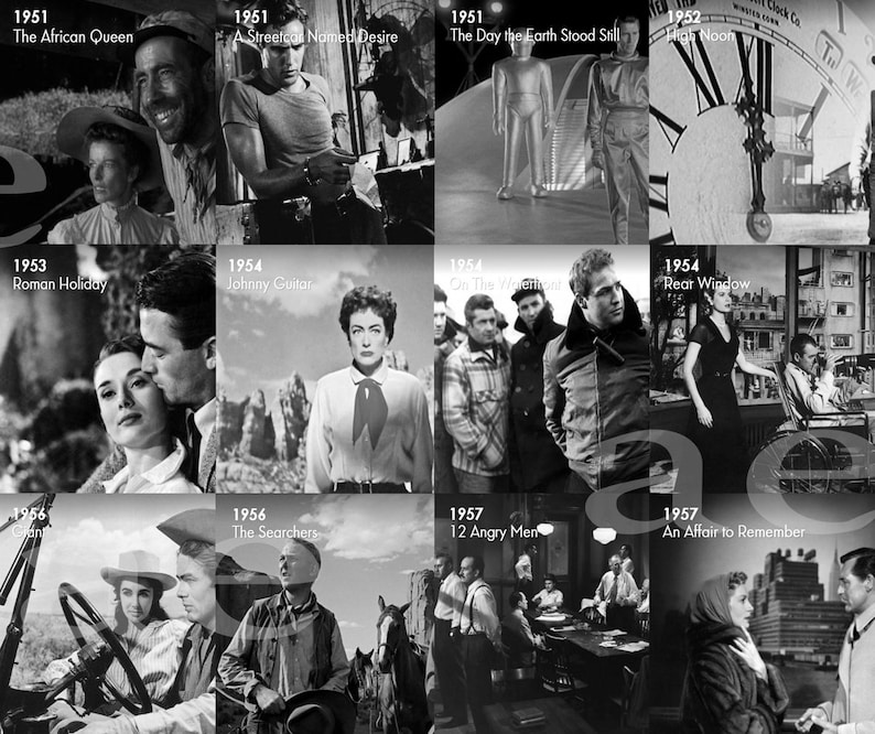 Best 80 Films From 1930s to 1950s | Old Hollywood / Classical Hollywood ...