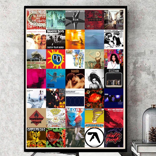 Music Album Posters - Etsy