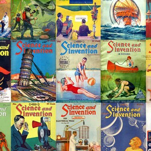 Retro Poster / Science and Invention Magazine / Covers From 1920s-1930s ...
