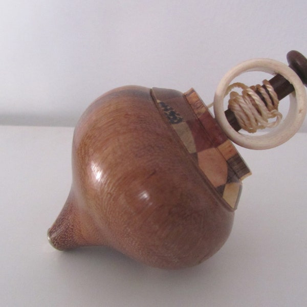 Wooden Spinning Top - Etsy