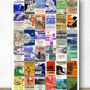 Classic Surf Films From the 50s &60s, Vintage Surf, Movie Posters From ...
