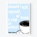 Albert Camus Quote Print: Coffee Poster, Philosophy Art - Etsy