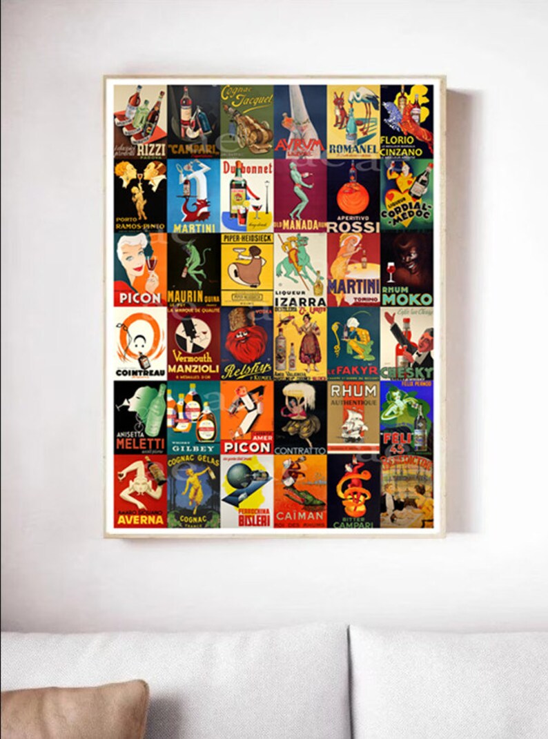 Alcohol Poster / Vintage Advertisement Posters From 1900s-60s / Liqueur ...