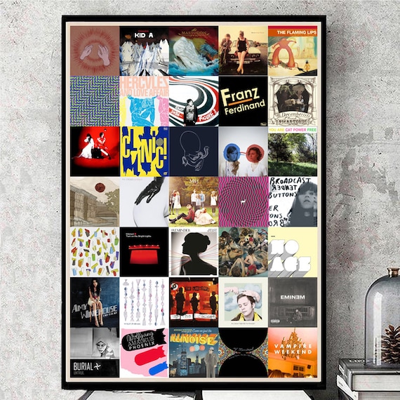 Prints Best Music Album Covers poster Wall Décor etna.com.pe