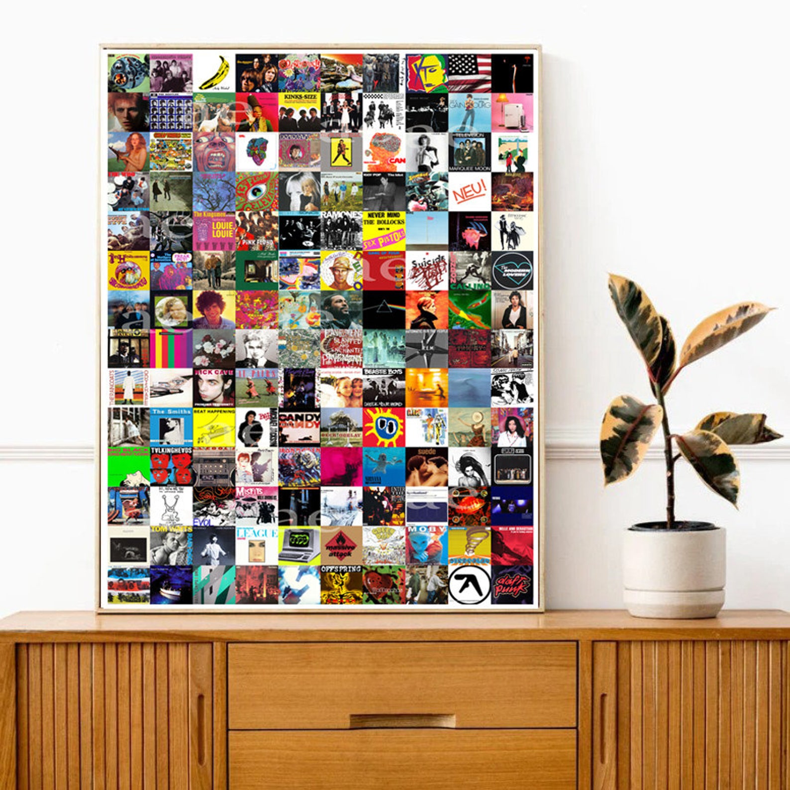 Best 140 Music Albums From 1960s to 1990s / Music Print - Rock Music ...