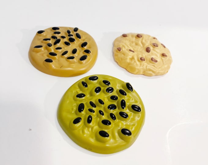 Chocolate Cookies Toy Desserts Plastic Toy Cookies Pretend Food Kitchen ...