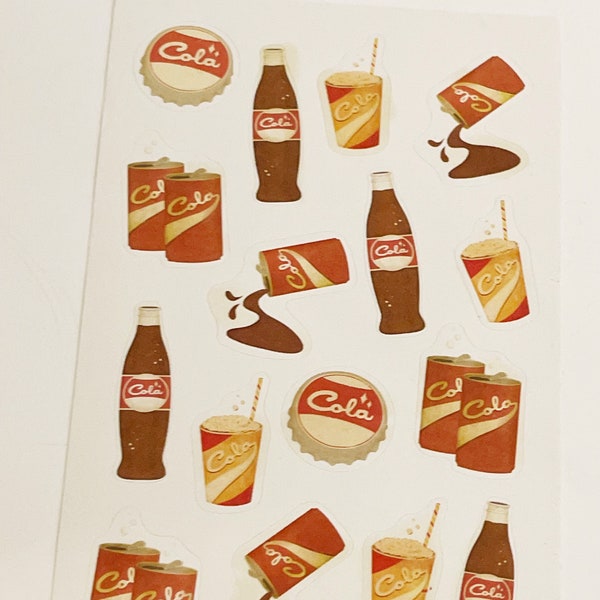 Coca Cola Sticker - Etsy