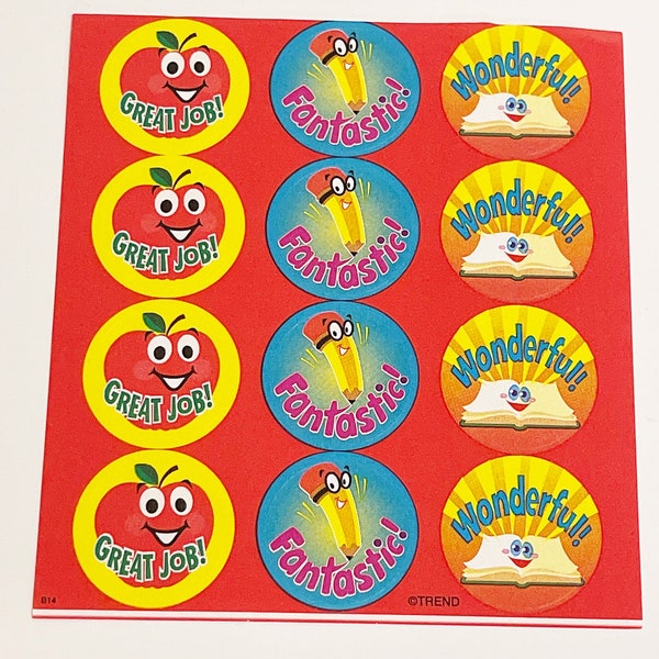 Acknowledgement Stickers - Etsy