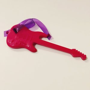 Barbie Doll Rock Star Pink Guitar Barbie Musical Instrument Mattel Toys ...