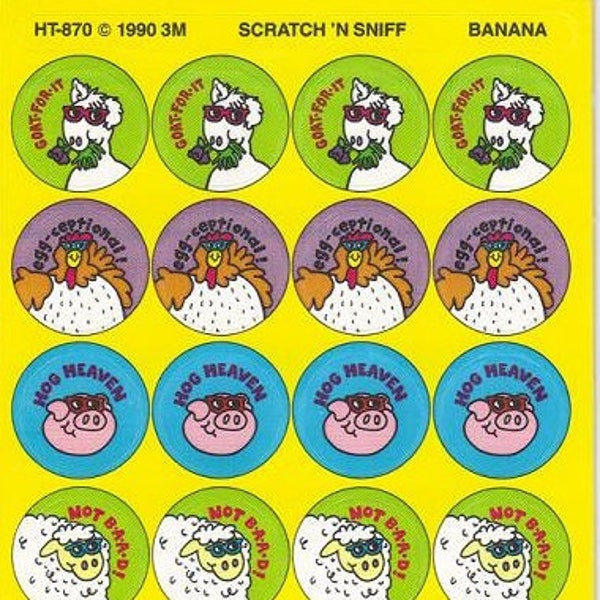 Scratch and Smell - Etsy