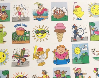Water Park Planner Stickers Kid Stickers Water Slide - Etsy