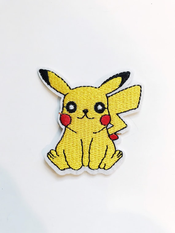 Patches Pikachu Pokémon Iron on Patch Patch Pokemon Sew on | Etsy