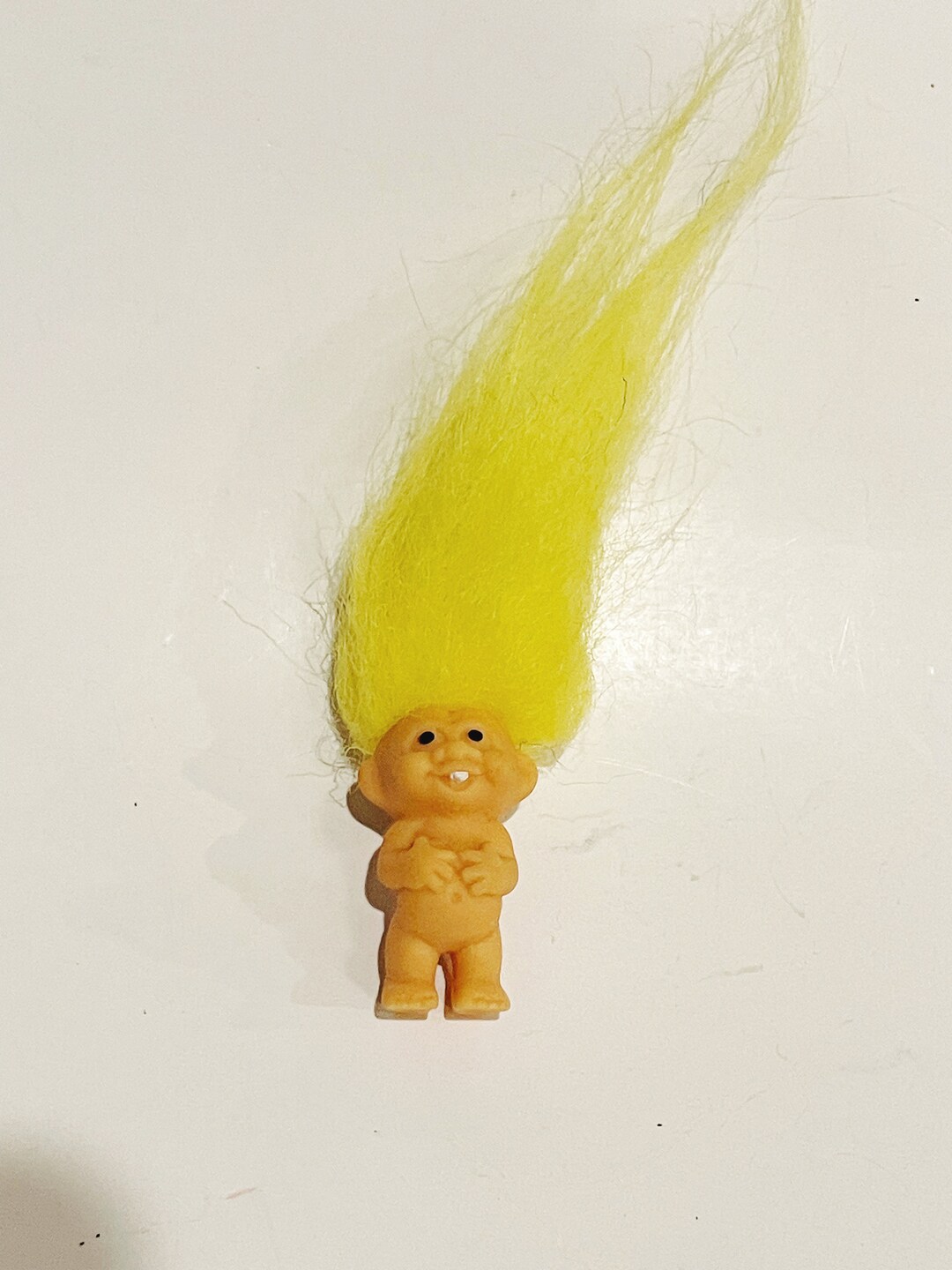 Buck Tooth Troll Funny Yellow Troll Small Baby Troll Yellow Small Troll ...