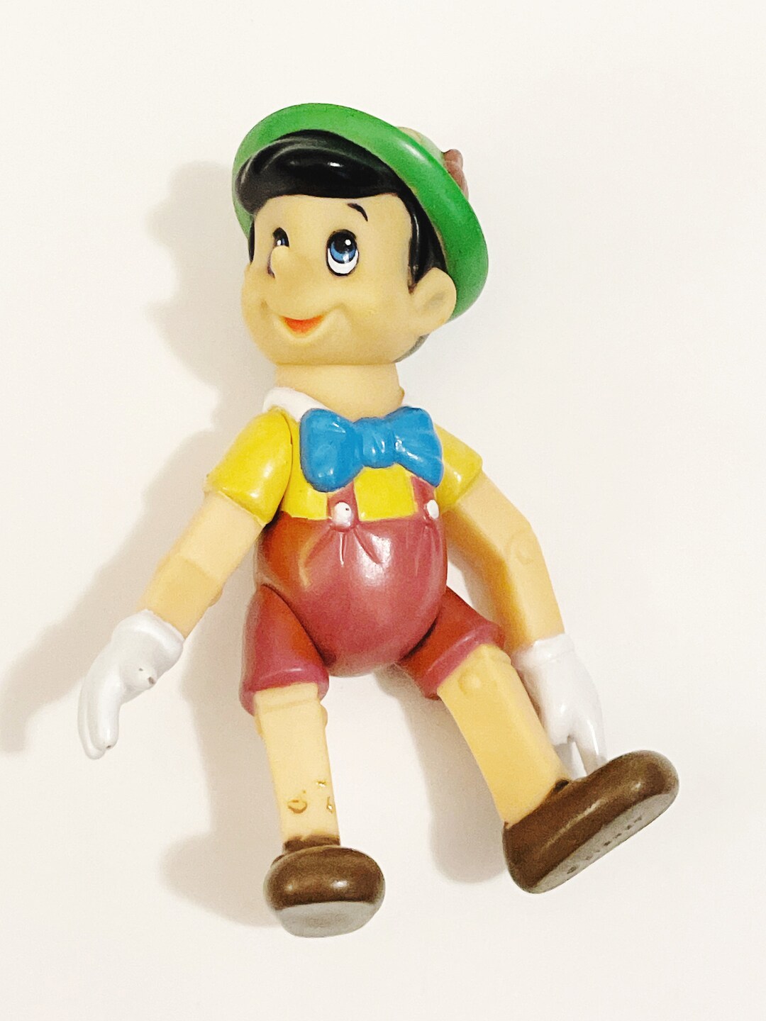 Vintage Pinocchio Toy Disney’s Pinocchio Soft Vinyl Rubber Articulated ...
