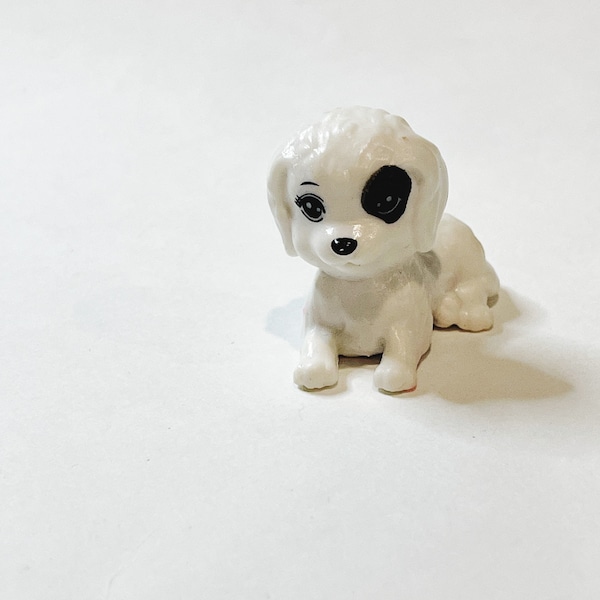 Small Dog Plastic Figurine - Etsy
