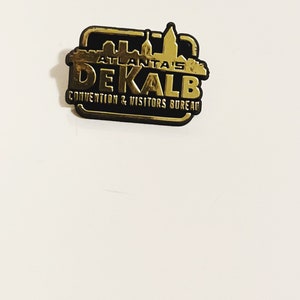 Dekalb County Pin Atlanta Pin US City Lapel Pin US Cities Souvenir ...