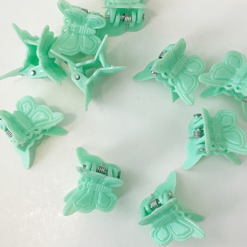 Mint Green Hair Clip - Etsy