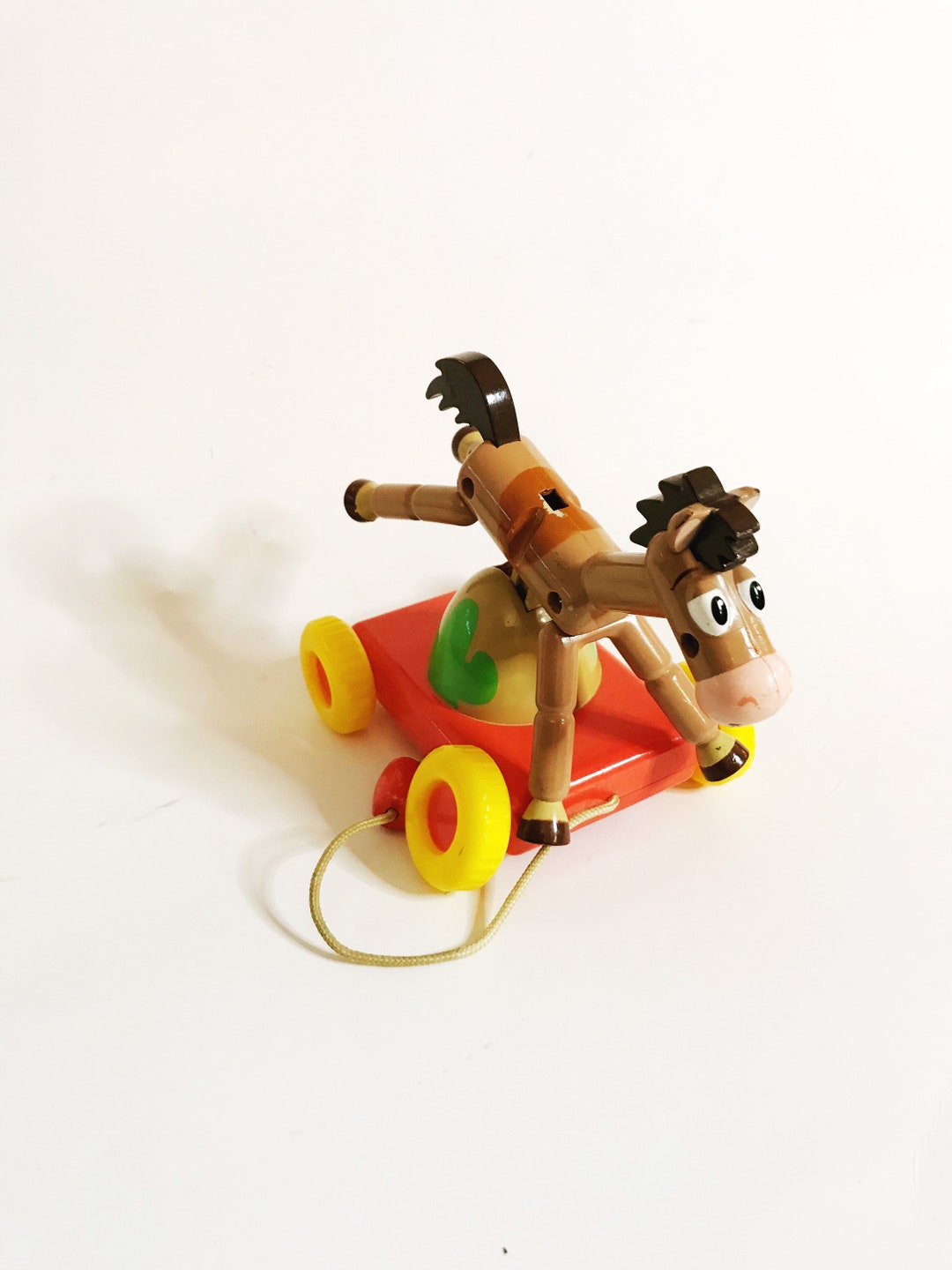 Disney Pixar Toy Story Movie Bullseye Pull Toy Rocking Horse ...