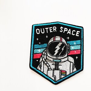 Astronaut Patch Outer Space Patch Solar System Science Patches Iron on ...