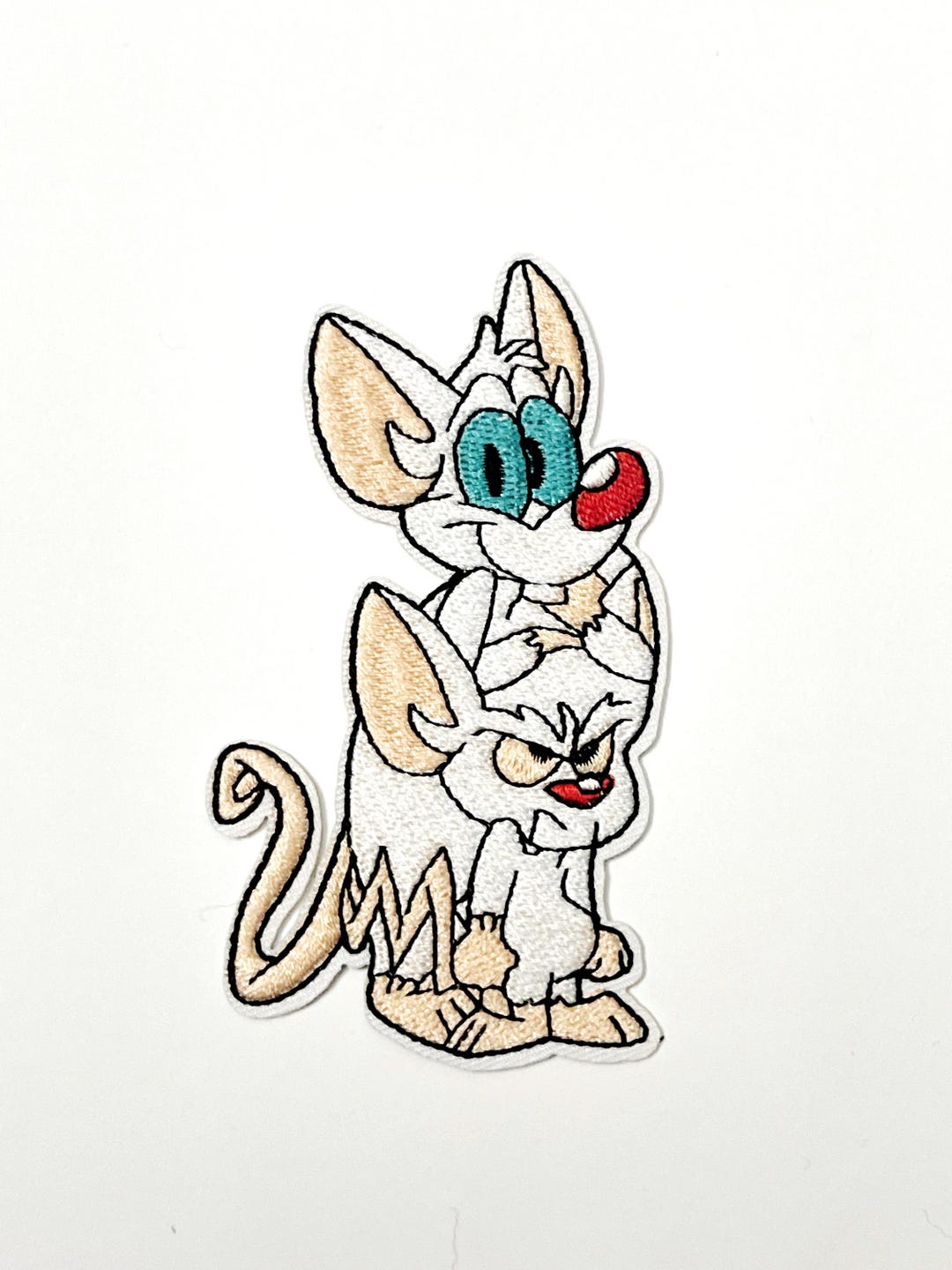 Pinky Patch Brain Patch Mice Mouse Rat Patch Character Patch Iron on ...