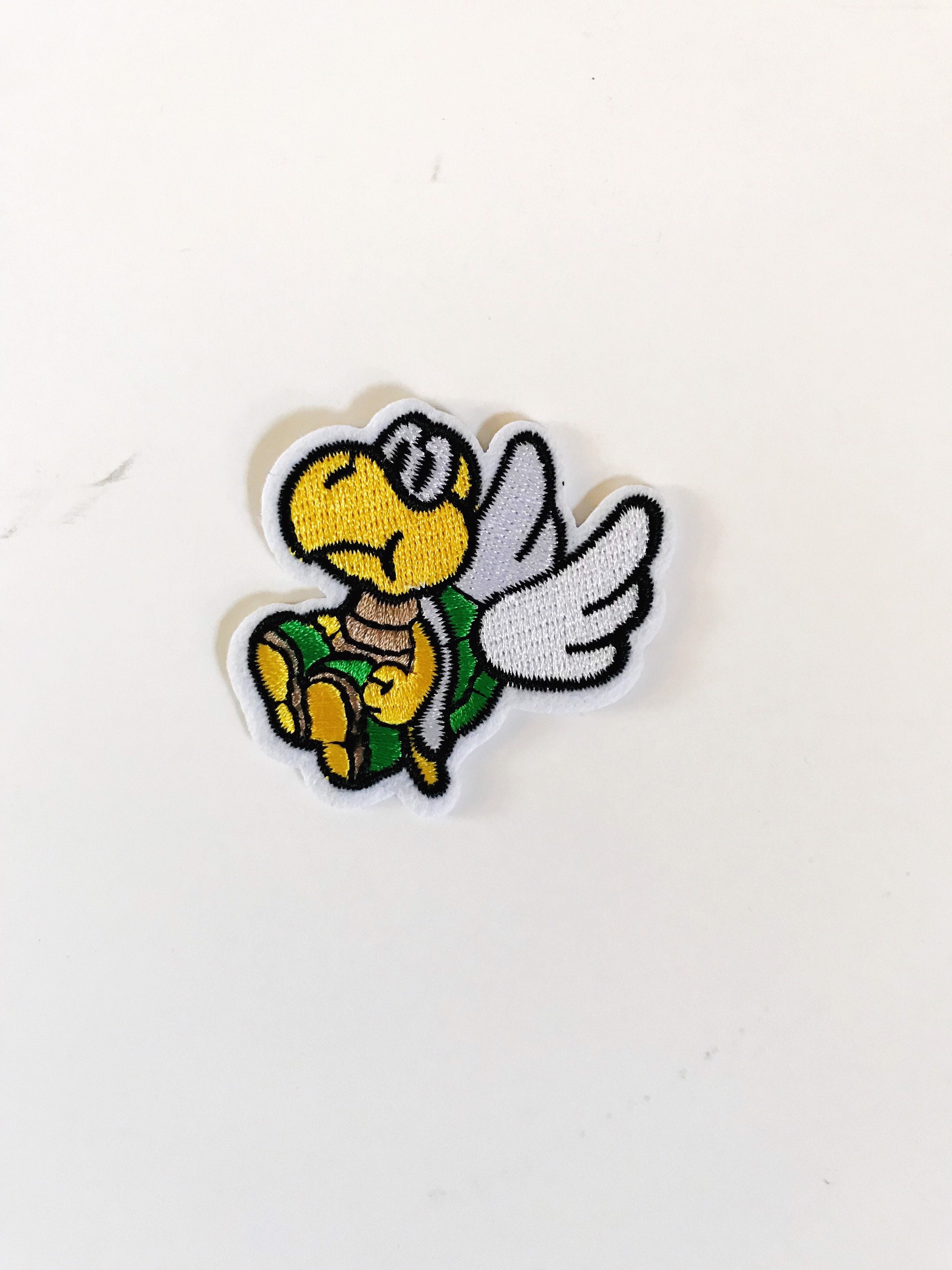 Flying Turtle Patch Turtle With Wings Patch Super Mario Koopa | Etsy