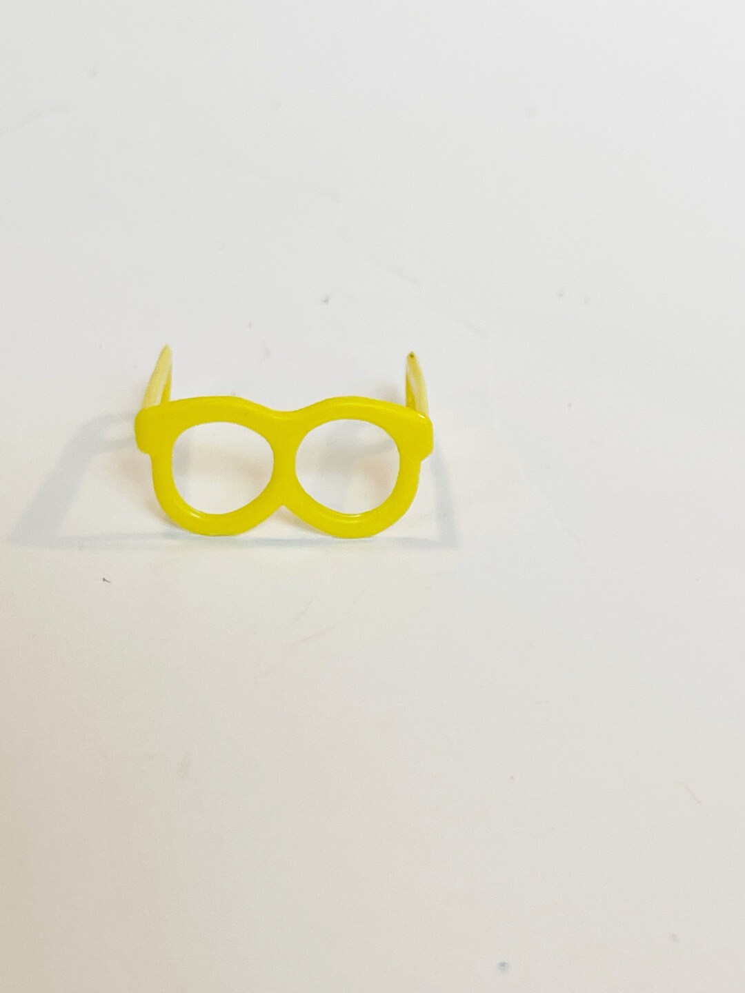 Yellow Doll Glasses Miniature Doll Glasses Toy Sunglasses Spectacles Mr ...