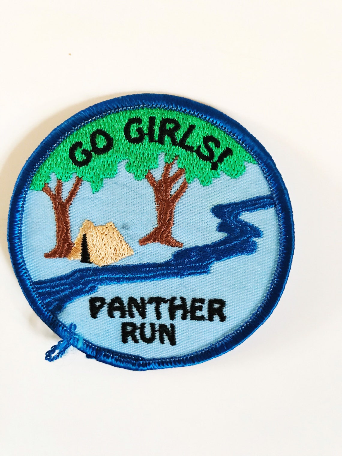 Go Girls Panther Run Girls Scout Patch GS Girl Scout Patches | Etsy