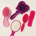 Doll Combs and Brushes Barbie Combs Brushes Doll Mirror Accessories ...