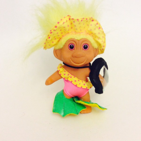Yellow Hair Troll - Etsy