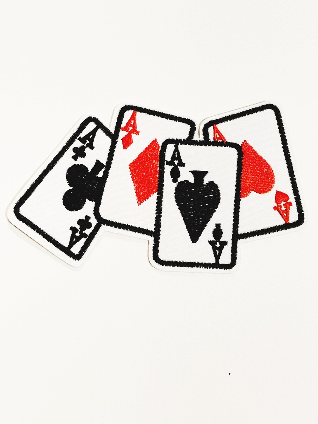 Playing Cards Patch DIY Ace Card Applique Backpack Patch Jeans Patch ...