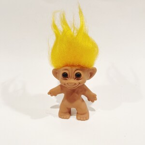 Vintage Orange Haired Troll Uneeda Doll Co Inc Vintage Trolls Toy Retro ...