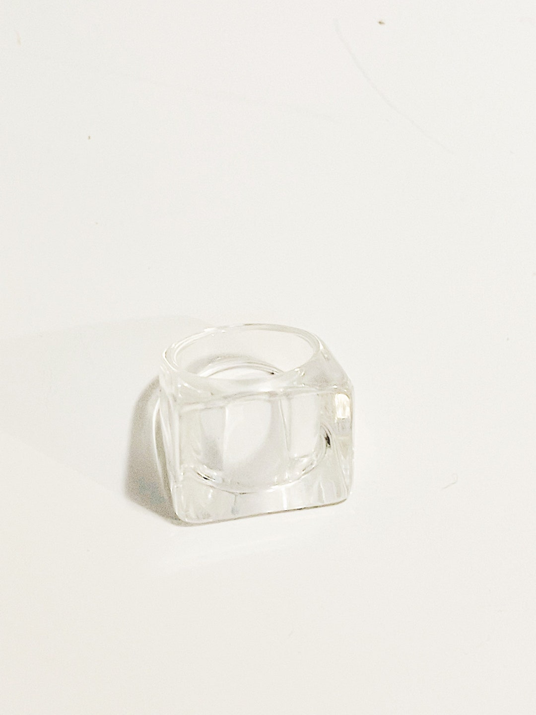 Clear Bubble Ring Clear Acrylic Ring Clear Ice Lucite Bubble Retro Ring ...
