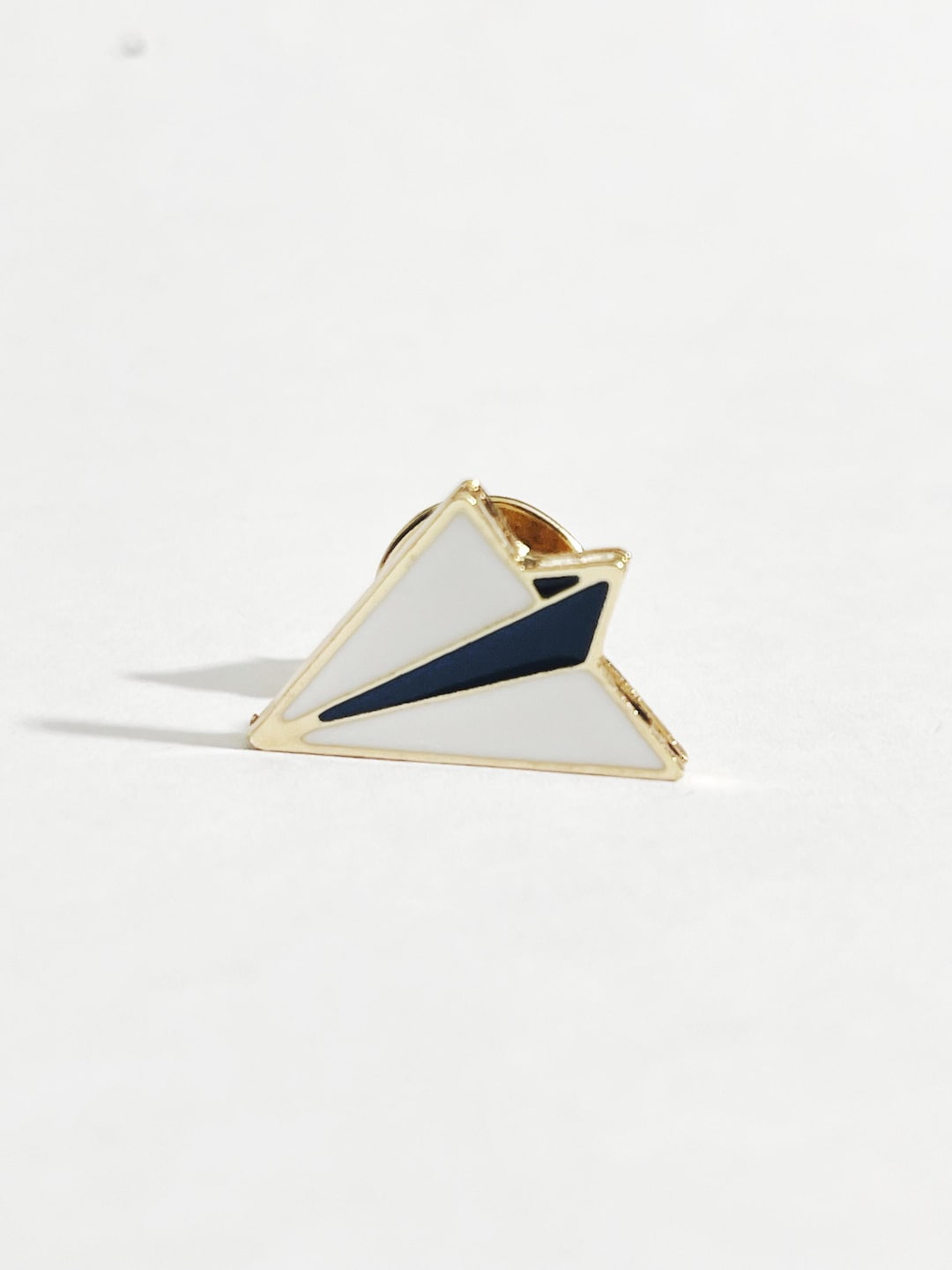 Paper Airplane Pin Plane Pin Small Enamel Pin, Shirt Pin, Tie Pin, DIY ...