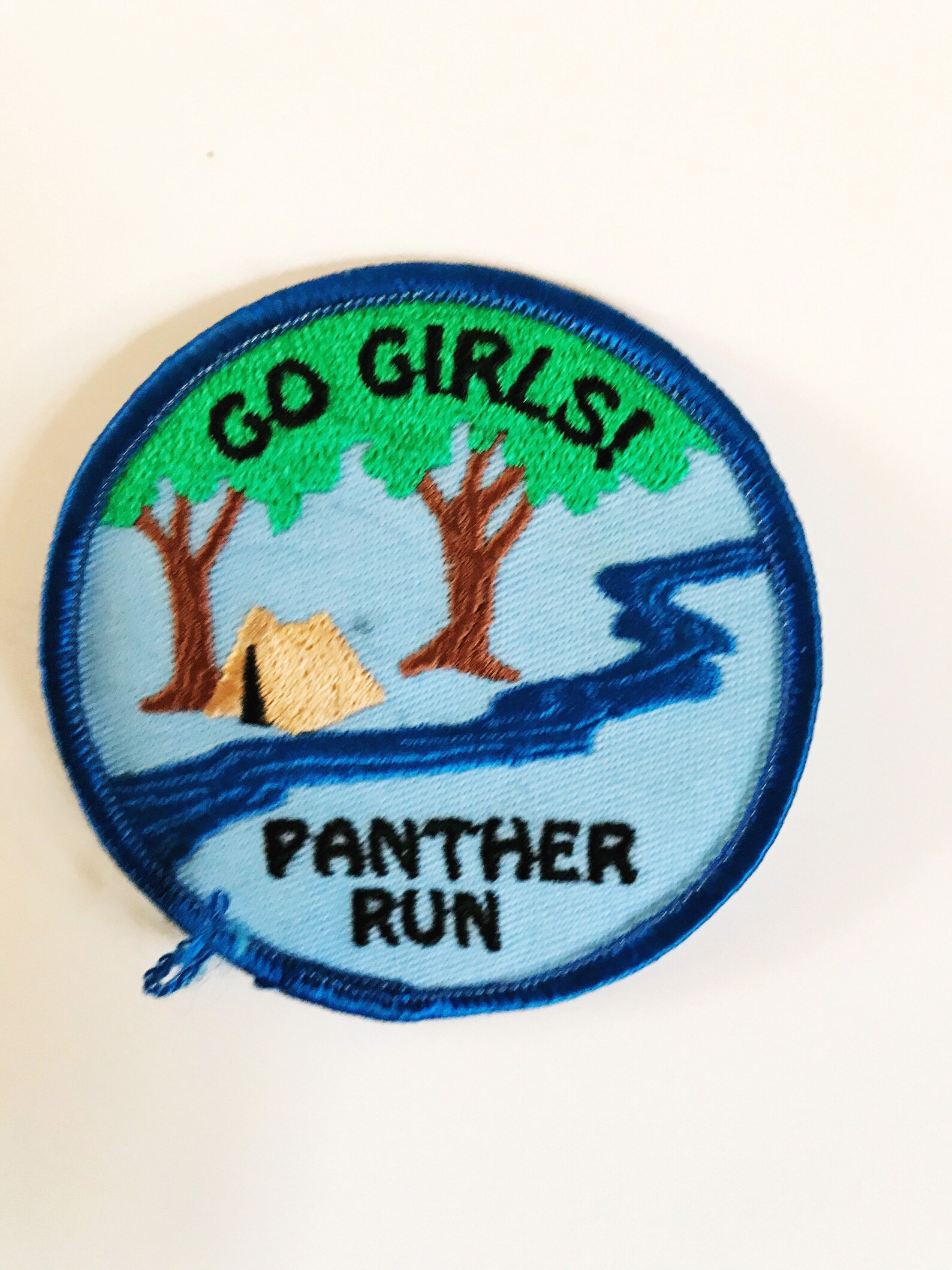 Go Girls Panther Run Girls Scout Patch GS Girl Scout Patches | Etsy