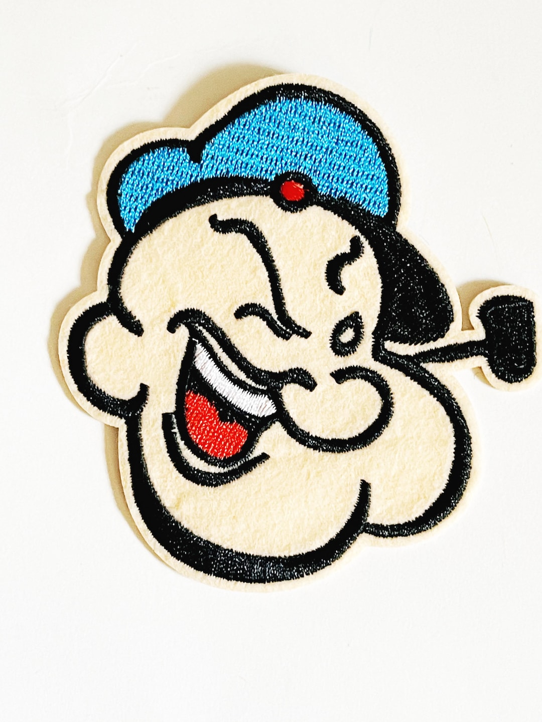 Popeye the Sailor Man Head Shot Embroidered Patch Character Patches ...