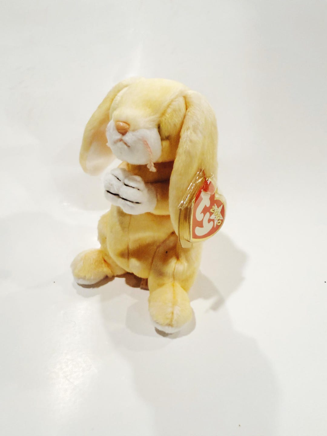 Ty Beanie Baby “grace” the Praying Bunny Retired 2002 Easter Plush ...