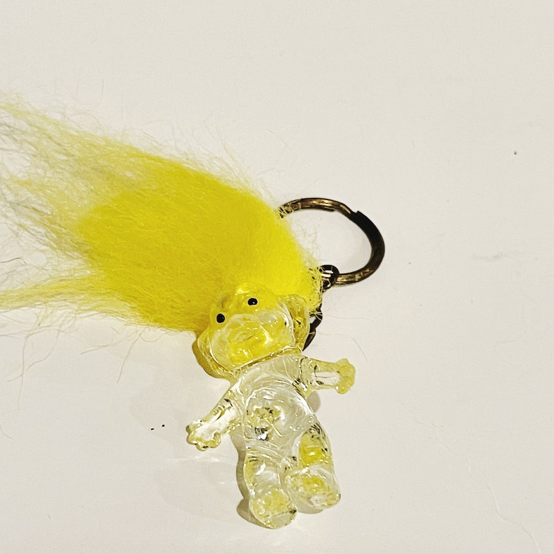 Troll Doll Keychain - Etsy