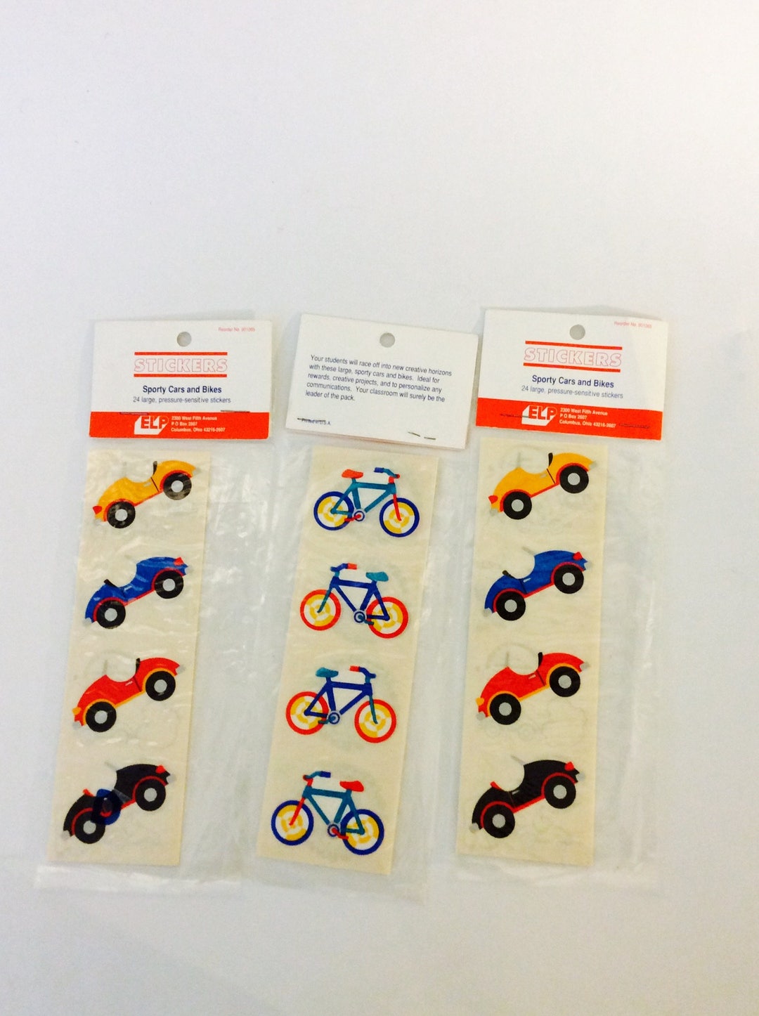 Vintage Bicycle Stickers Vintage Car Stickers Transportation Stickers ...