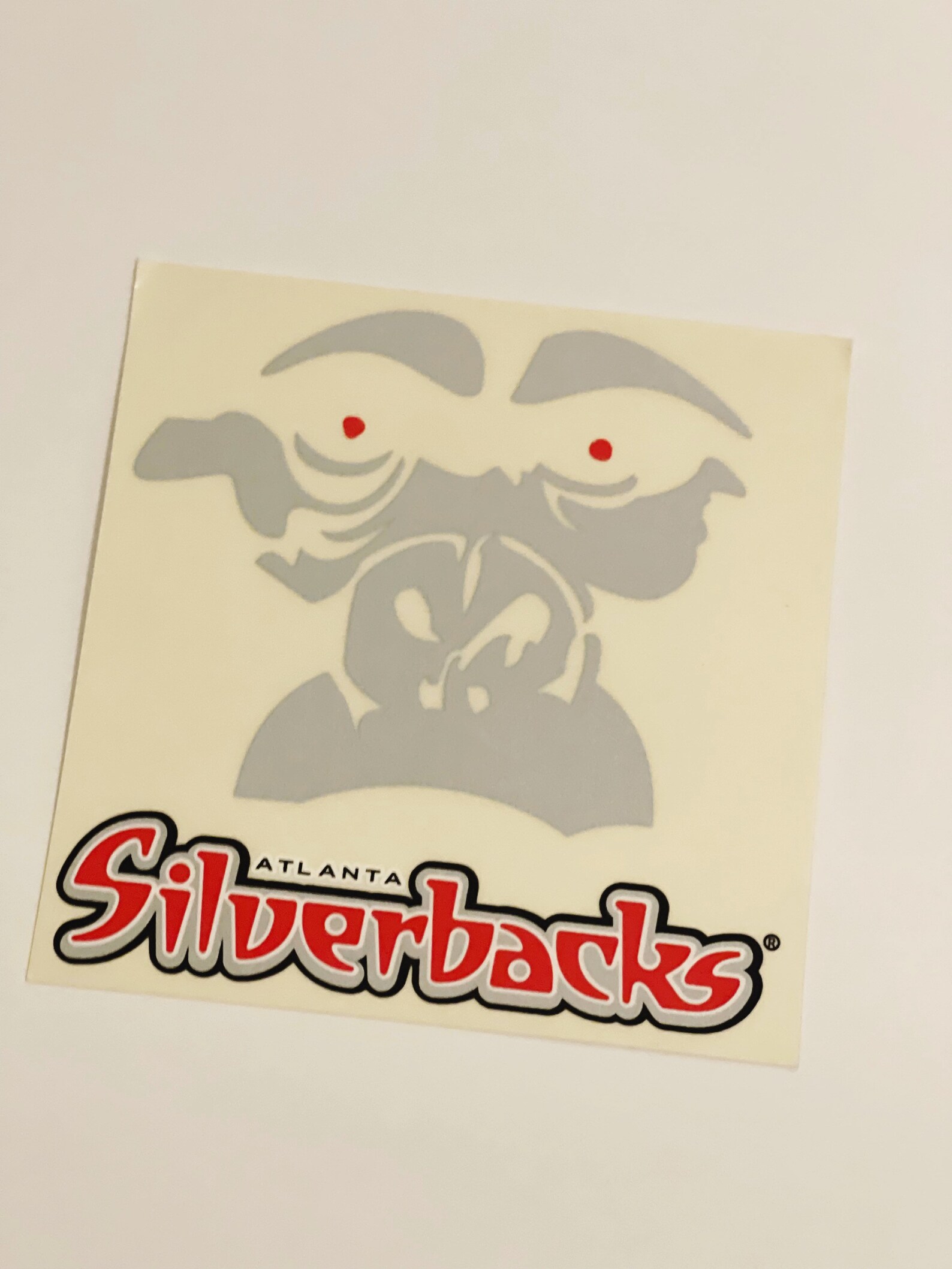 Vintage Atlanta Silverbacks Sticker: Retro Soccer Decal - Etsy